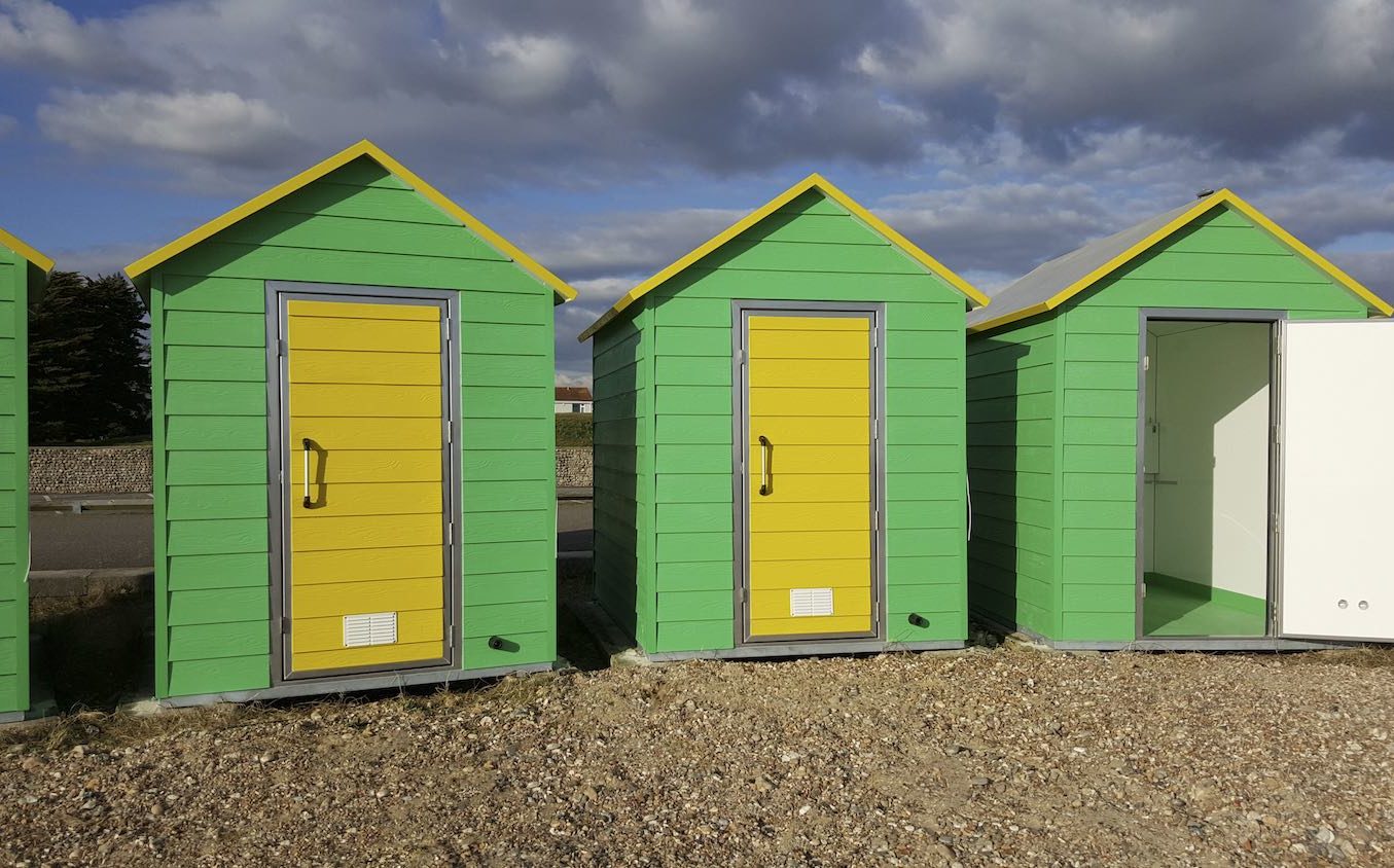 Beach Hut Project 2 - iformuk - beach huts- RNLI huts poole
